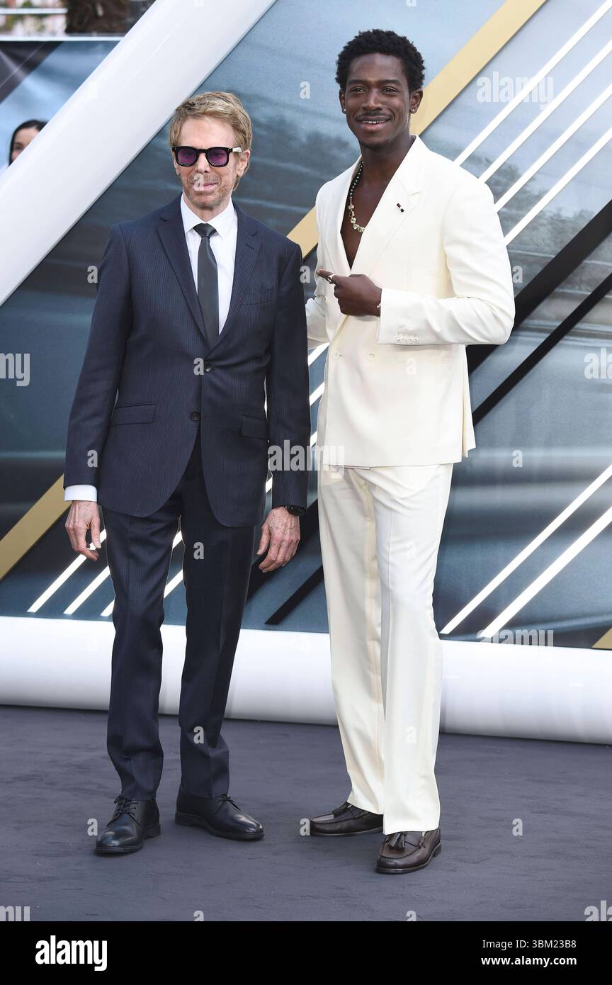 Jerry Bruckheimer und Damson Idris bei der Europapremiere des Kinofilms ...