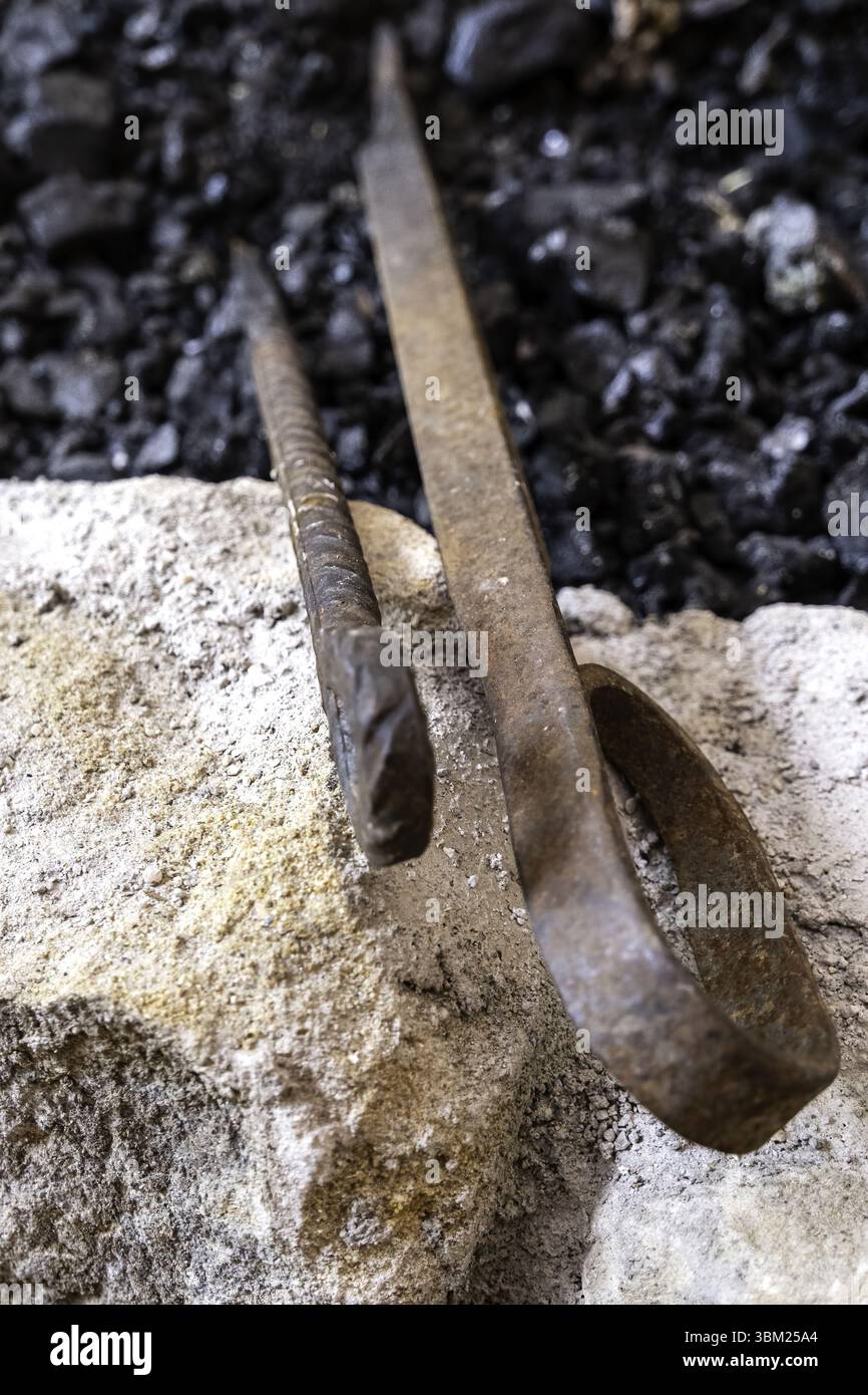 Blacksmithing forging tools equipment hi-res stock photography and ...