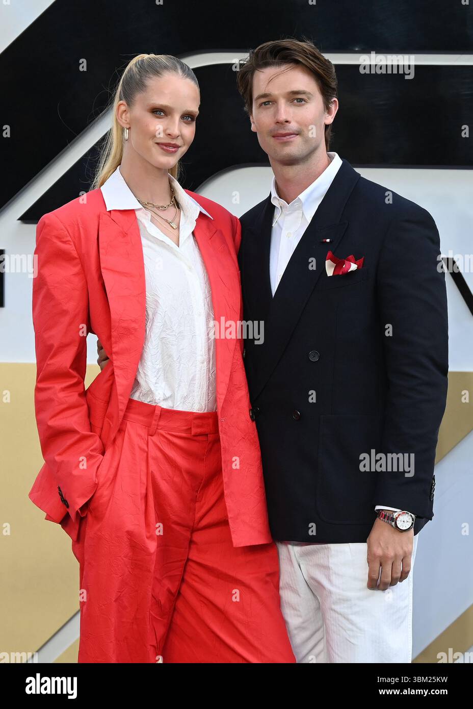 Abby Champion and Patrick Schwarzenegger attends ”F1 The Movie ...