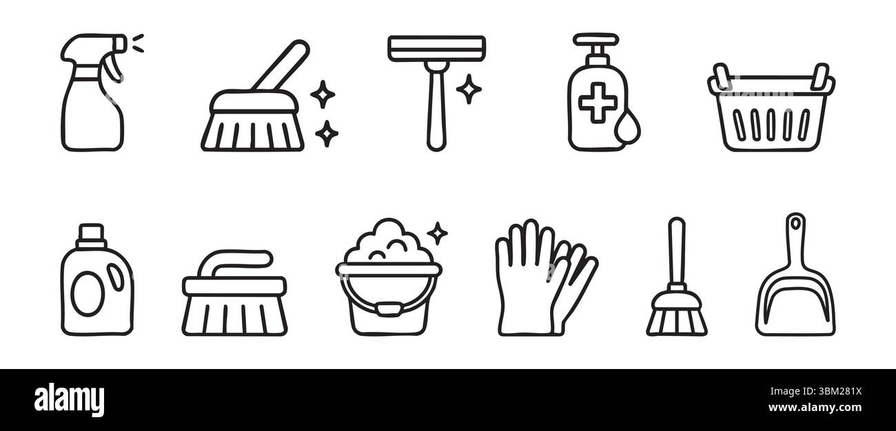 Cleanliness maintenance Black and White Stock Photos & Images - Alamy