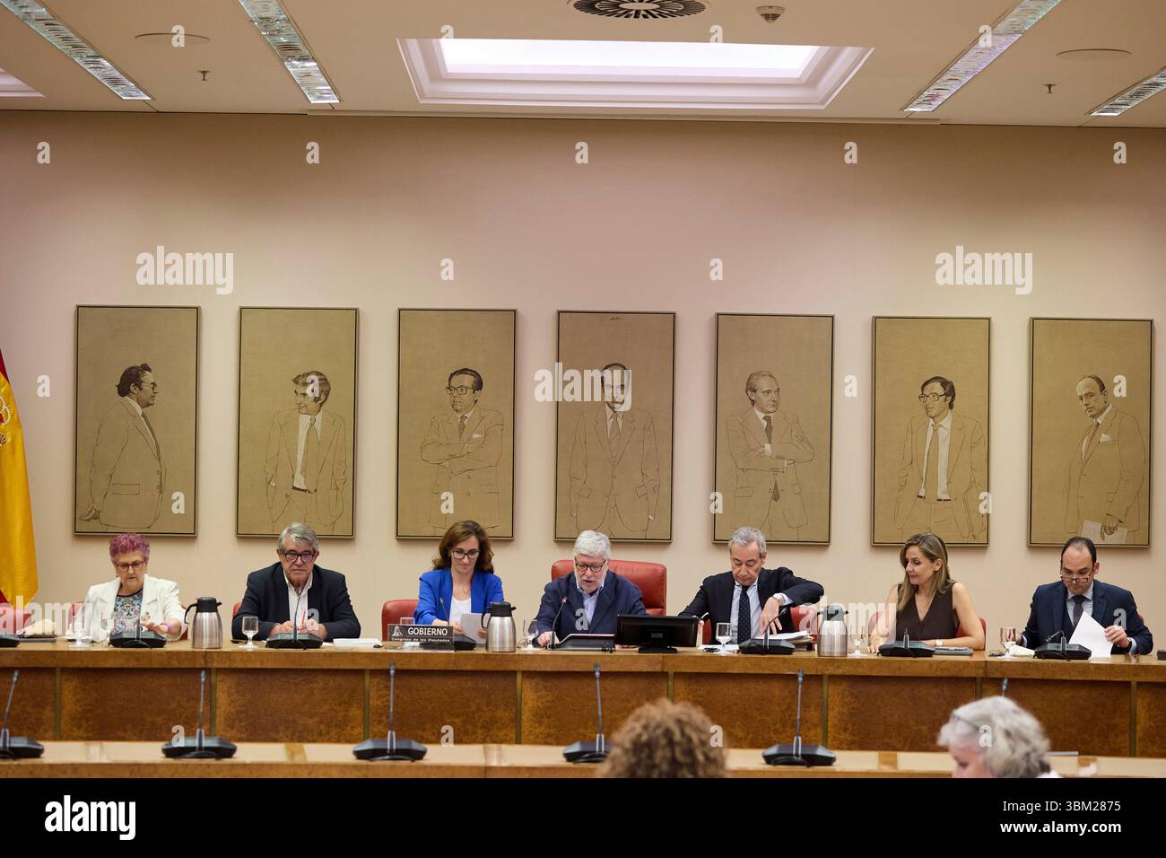 First Vice-Chairman of the Commission, Modesto Pose (2l) JUNE 24;2025 Jesús Hellín / Europa ...