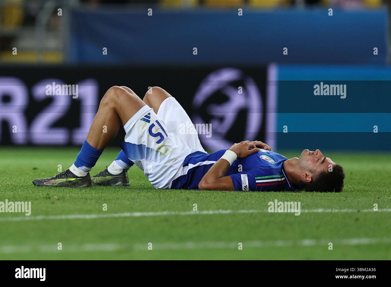 Diego Coppola (Italy U21) during the UEFA Under 21 Slovakia 2025 match between Germany U21 3-2 ...