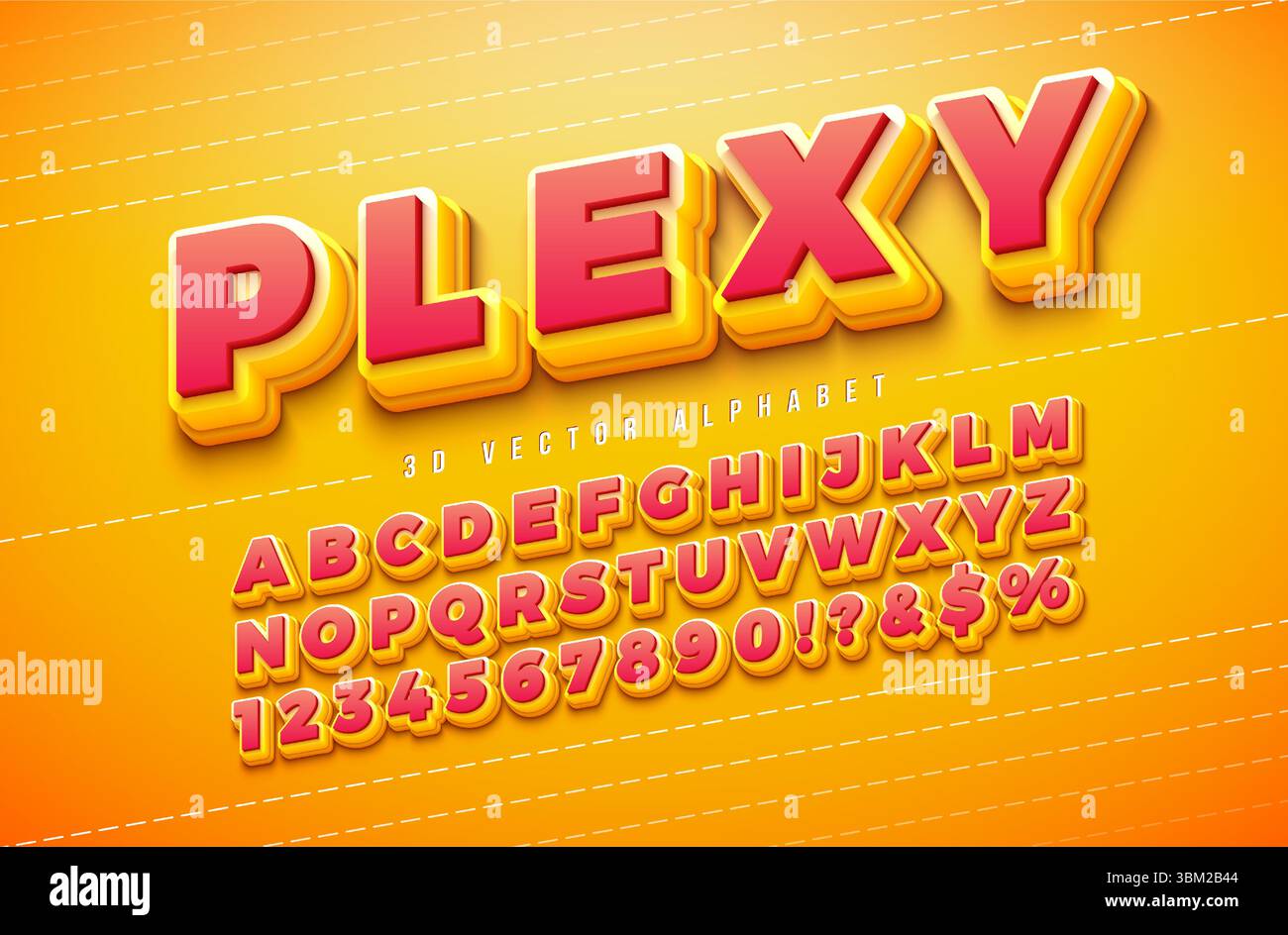 Vector 3d Multi Layered Plexiglass Effect Alphabet Font Set with Shadow ...