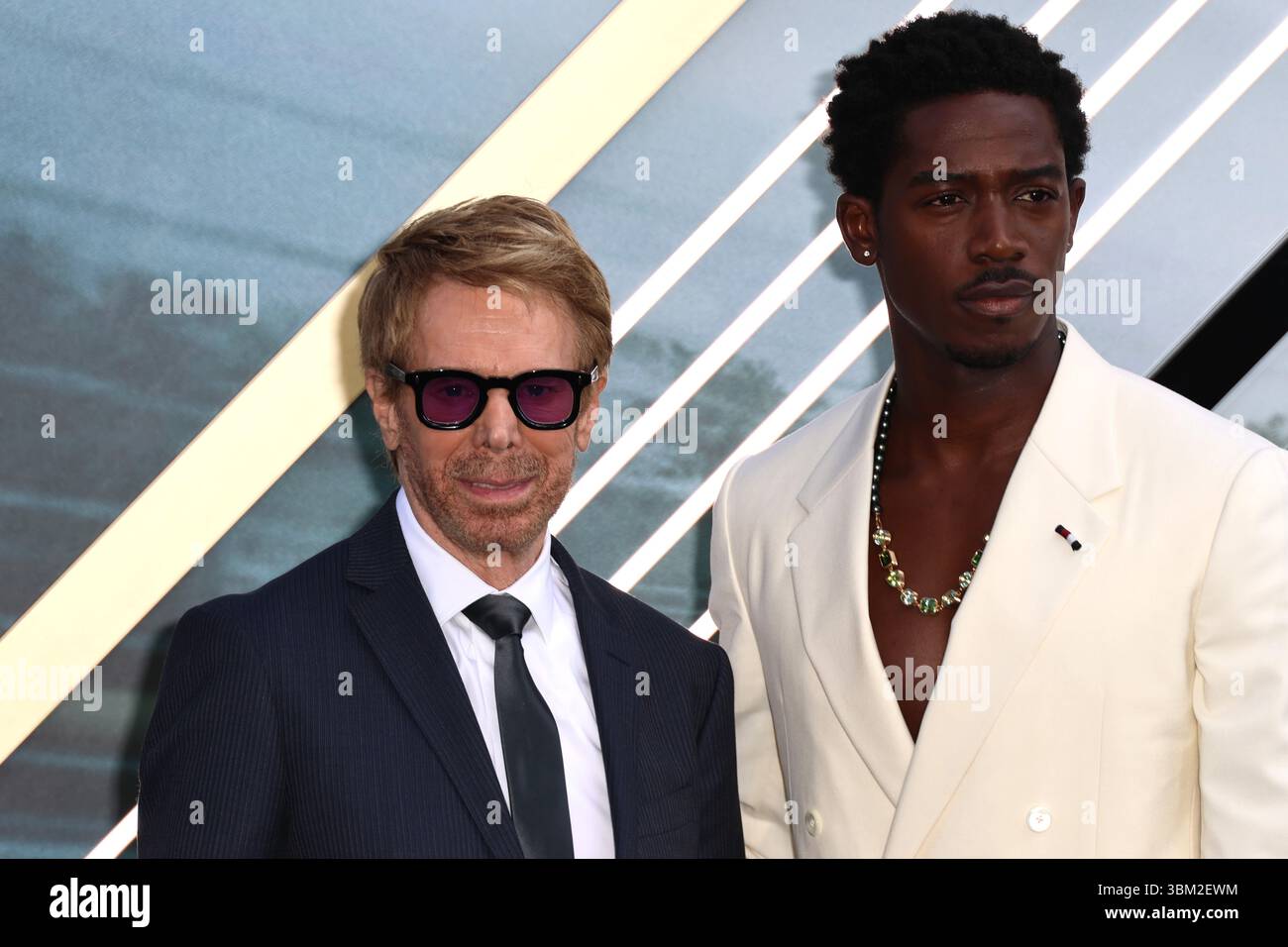 Jerry Bruckheimer and Damson Idris, F1 The Movie - European Premiere ...