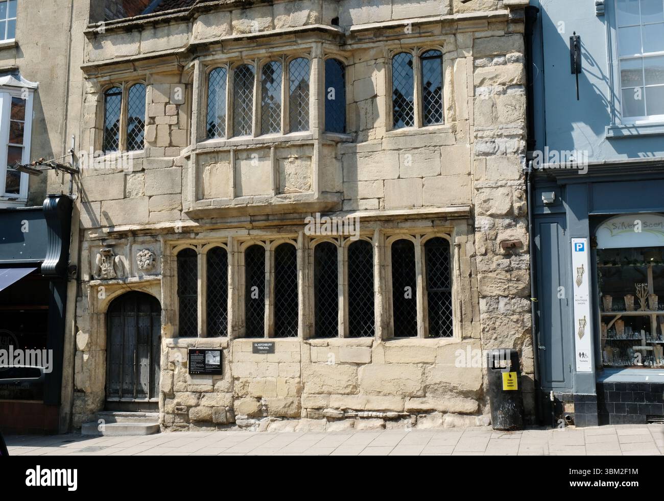 The medieval Tribunal Building, Glastonbury, Somerset, UK - John Gollop ...