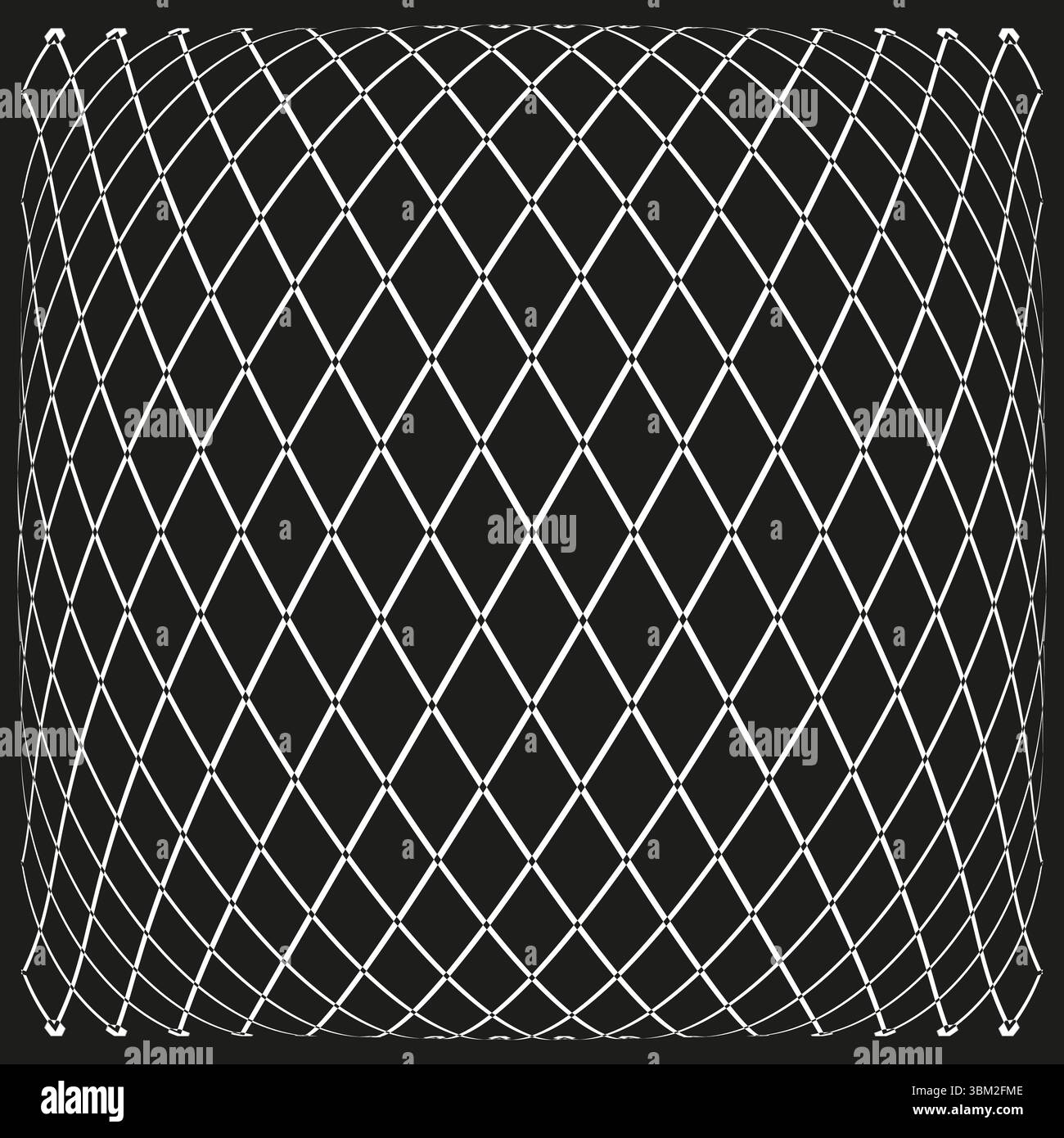 Diamond mesh pattern. Rhombus grid texture. Geometric lattice design ...