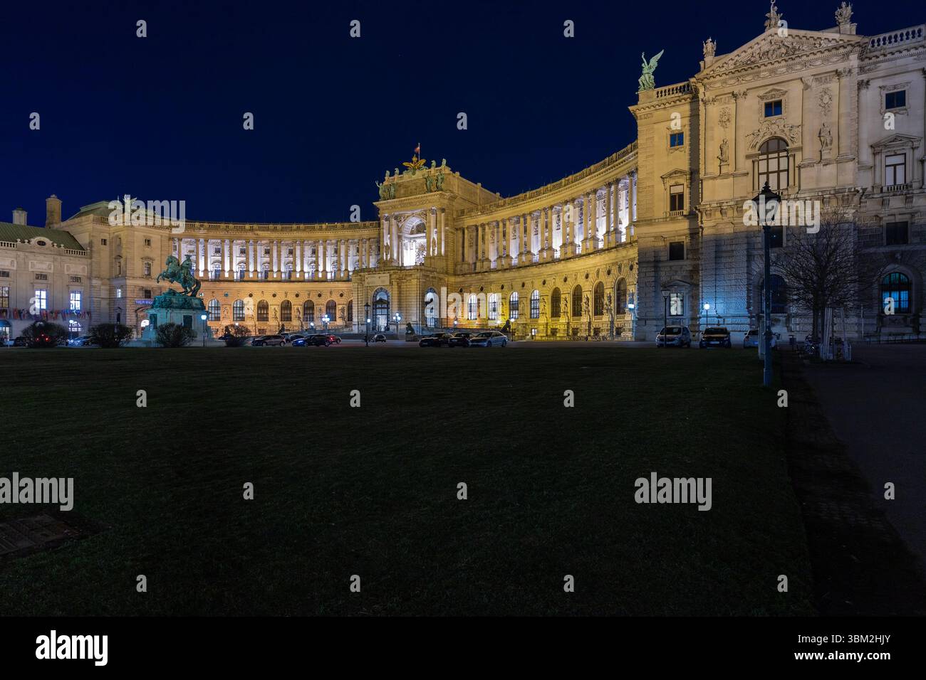 Neue Burg is part of the Vienna Hofburg and the monumental Imperial Forum it is an incomplete ...