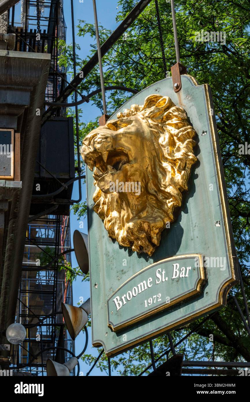 The Broome St., Bar is a famous public house located in the story ...