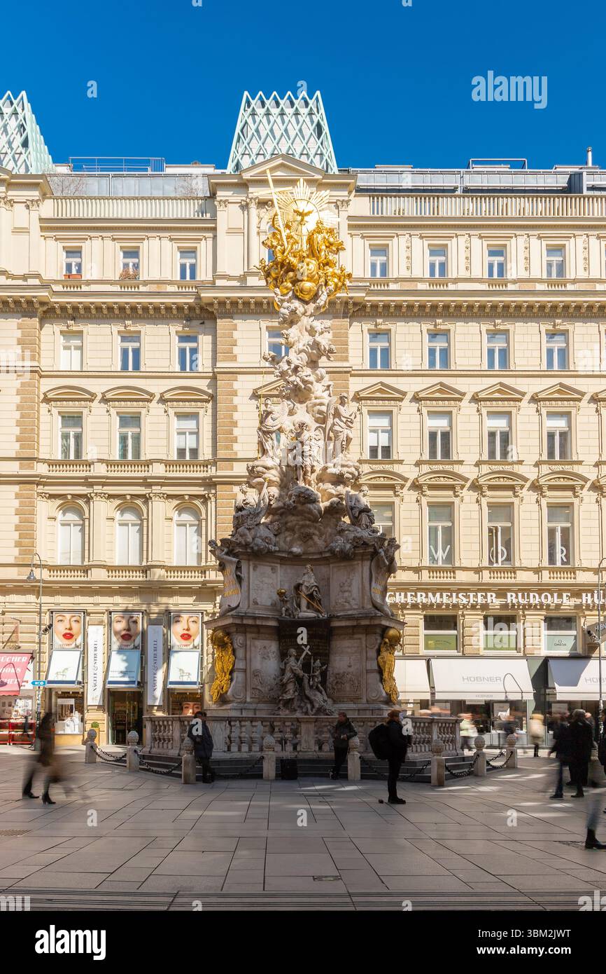 baroque style plague or trinity column, is a holy trinity column ...