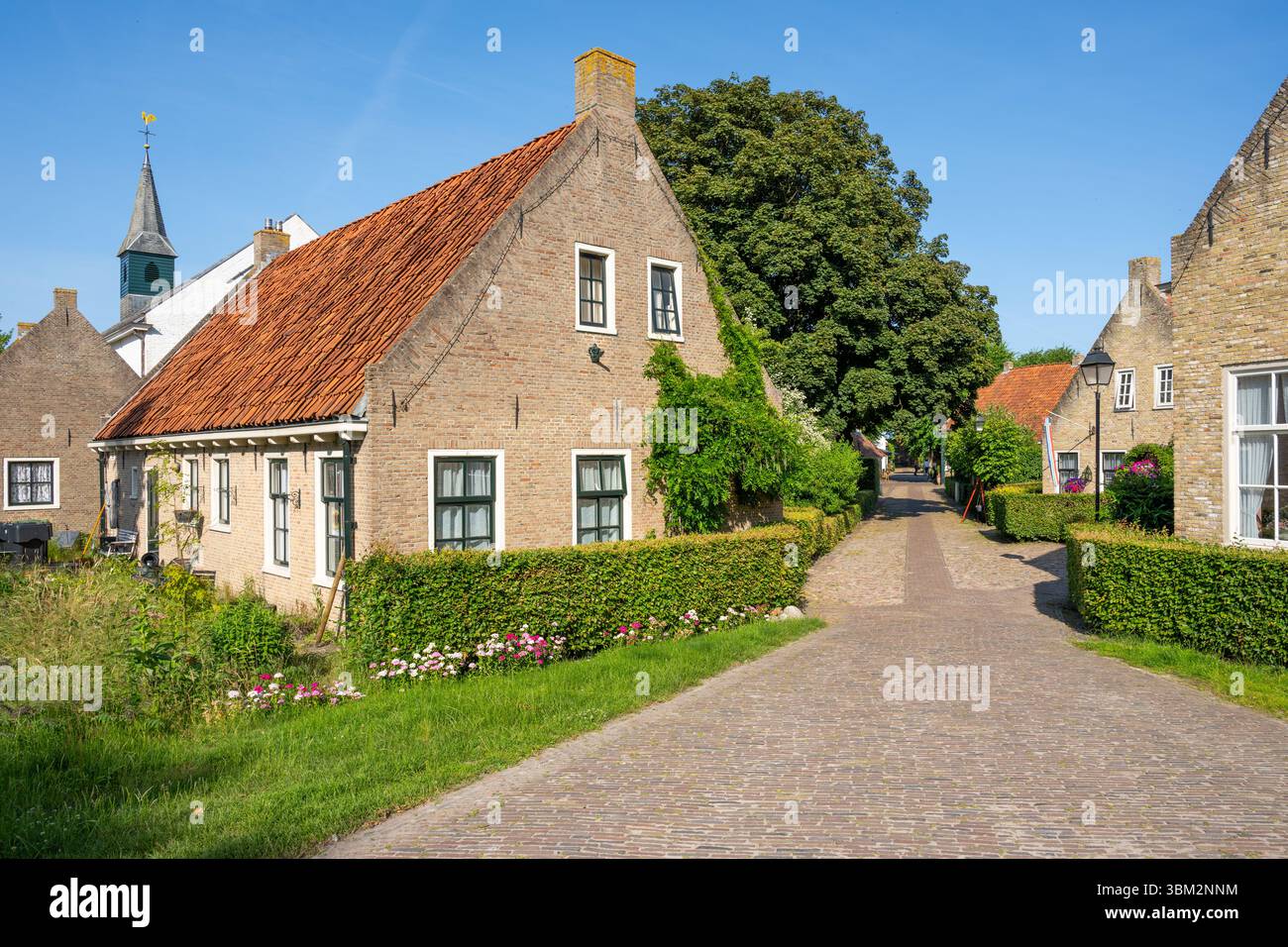 Traditional houses in Bourtange, the Netherlands Stock Photo - Alamy