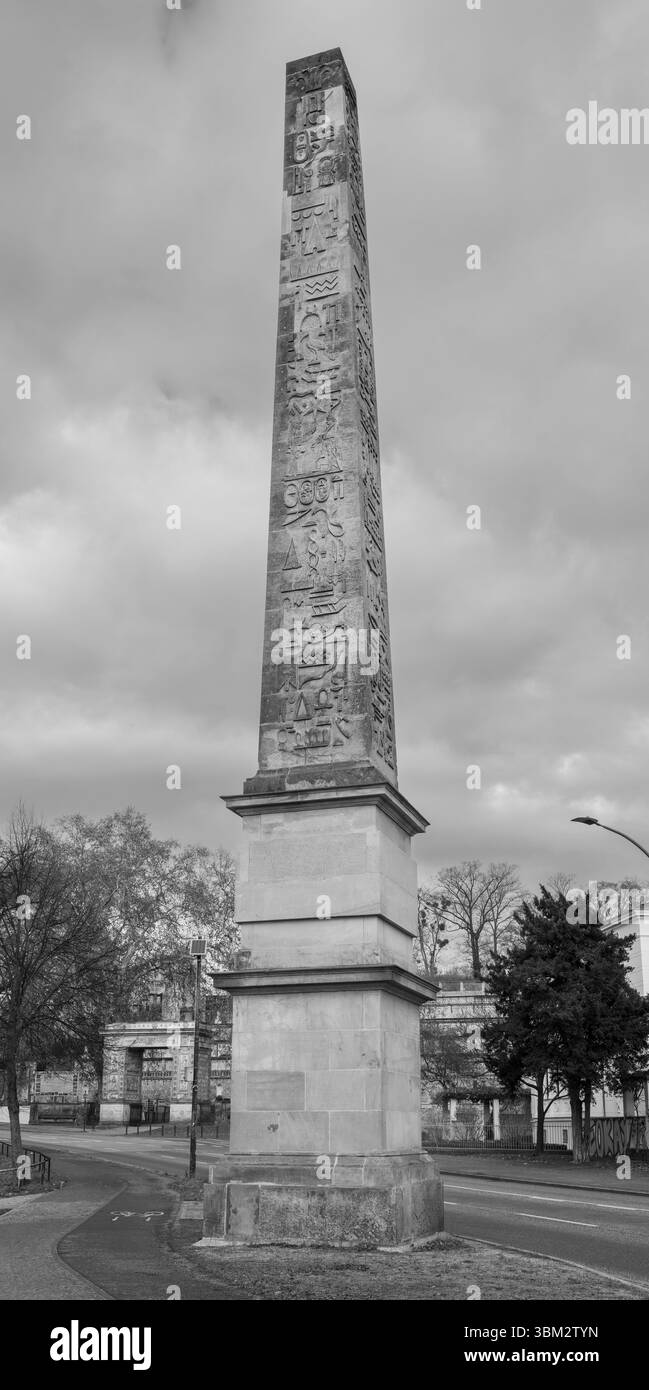 Obelisk europe Black and White Stock Photos & Images - Alamy