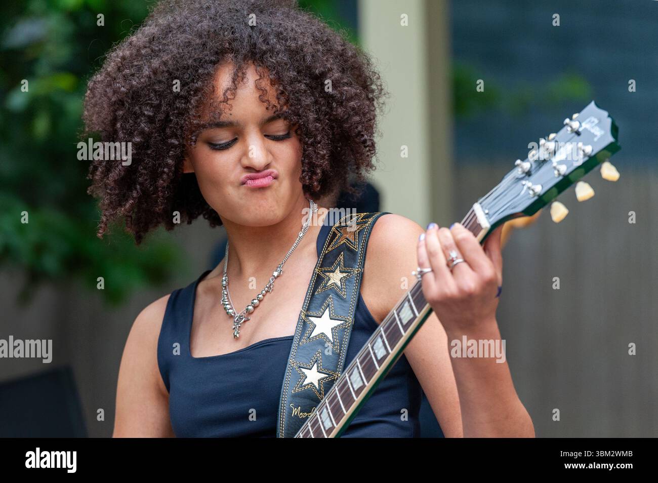 Start Best, performing at the West Concord Porchfest, an organized ...