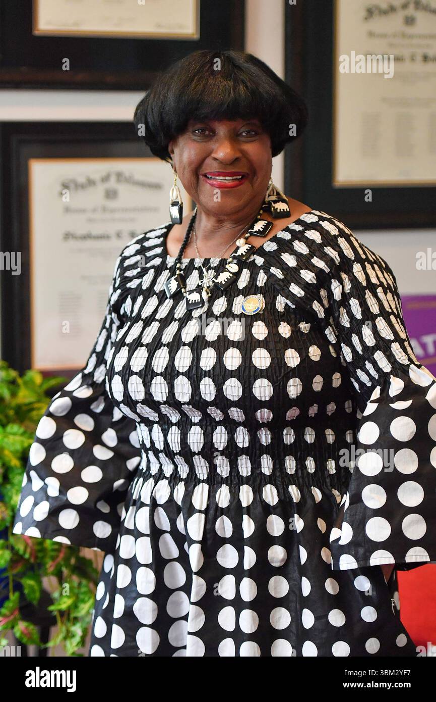 Rep. Stephanie Bolden, D-DE, wore a special dress and jewelry to ...