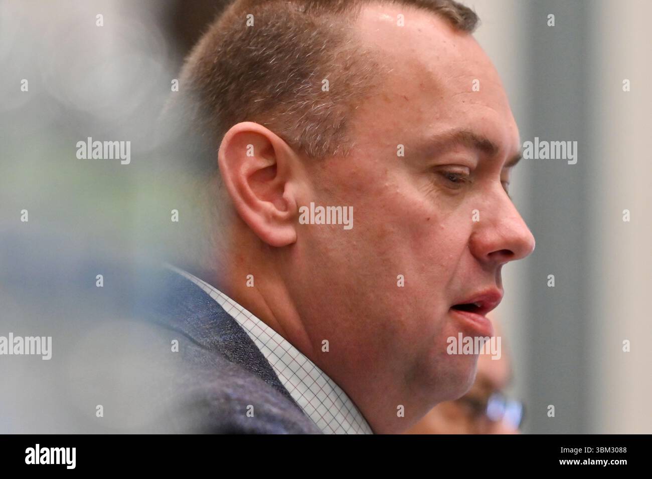 Sen. Brian Pettyjohn, R-DE, speaks during a committee meeting Tuesday ...
