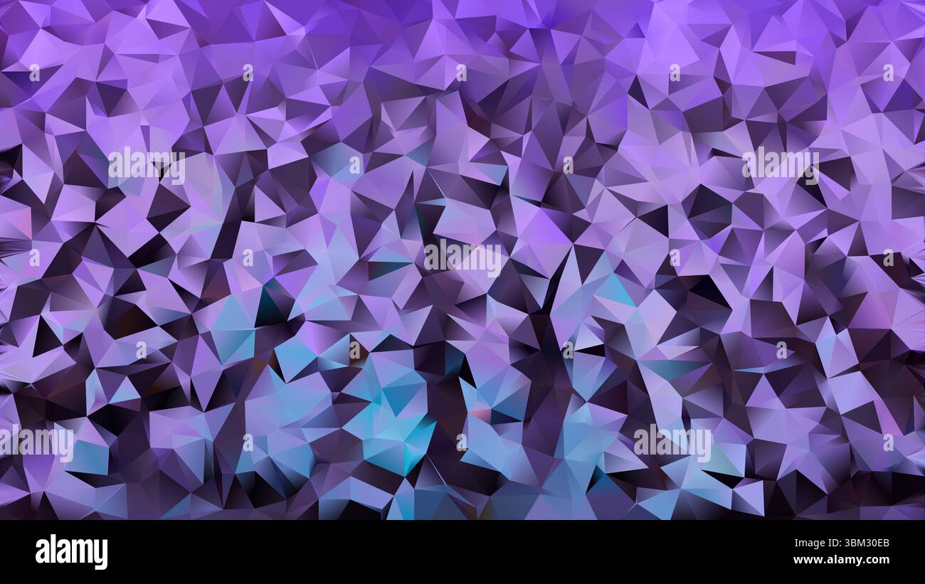 Colorful abstract artwork featuring a geometric low poly pattern with ...