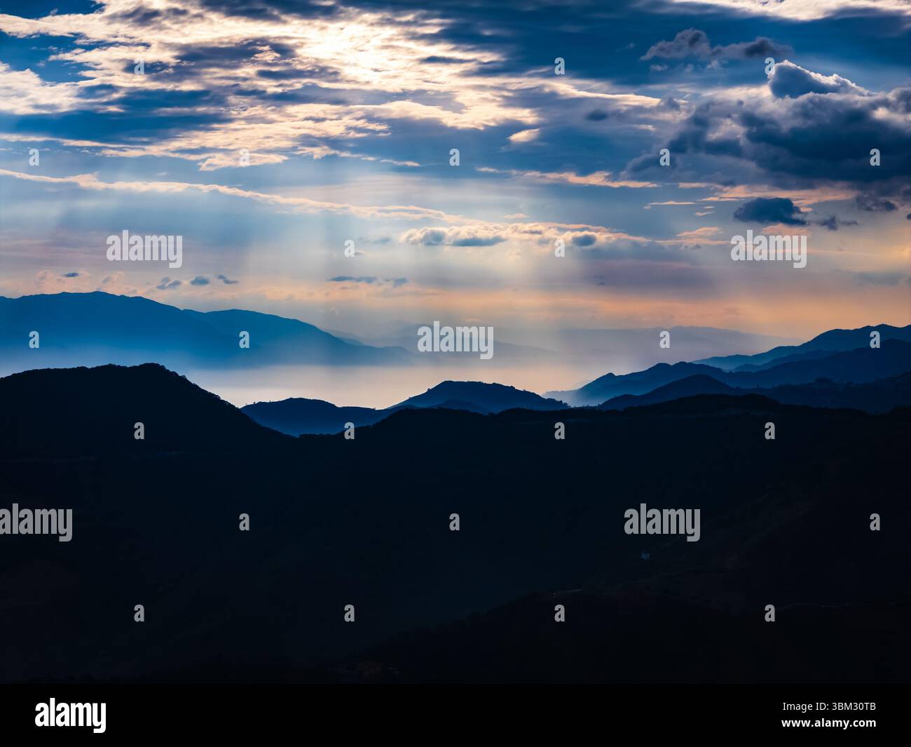 China's UNESCO Hani Rice Terraces, Yunnan, with a Panoramic View of the ...