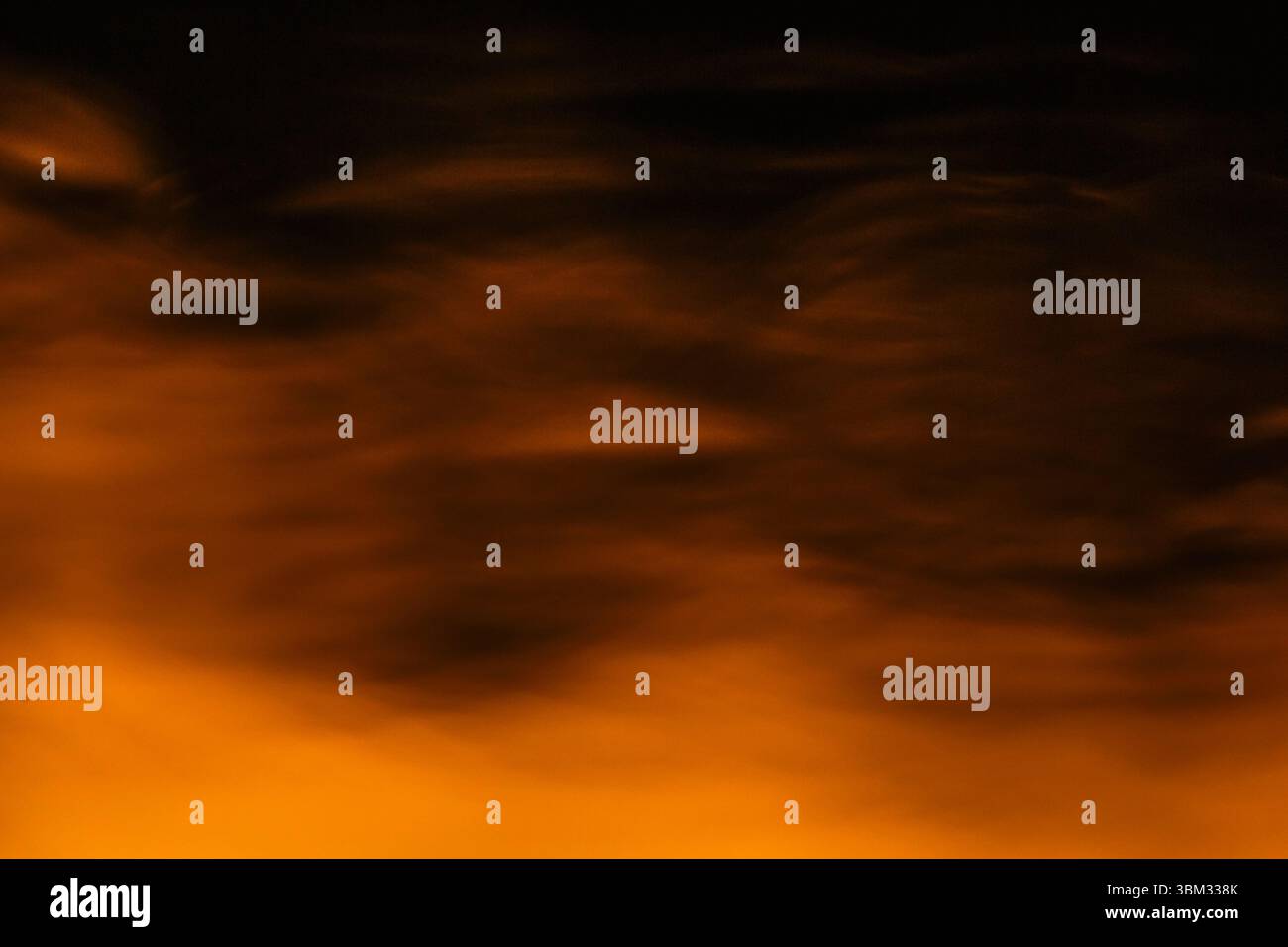Abstract natural blur background in water with sunset reflection like ...