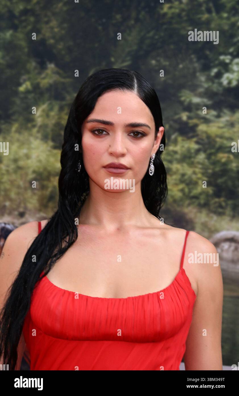 actress Luna Blaise attends the "Jurassic World Rebirth" Premiere on ...