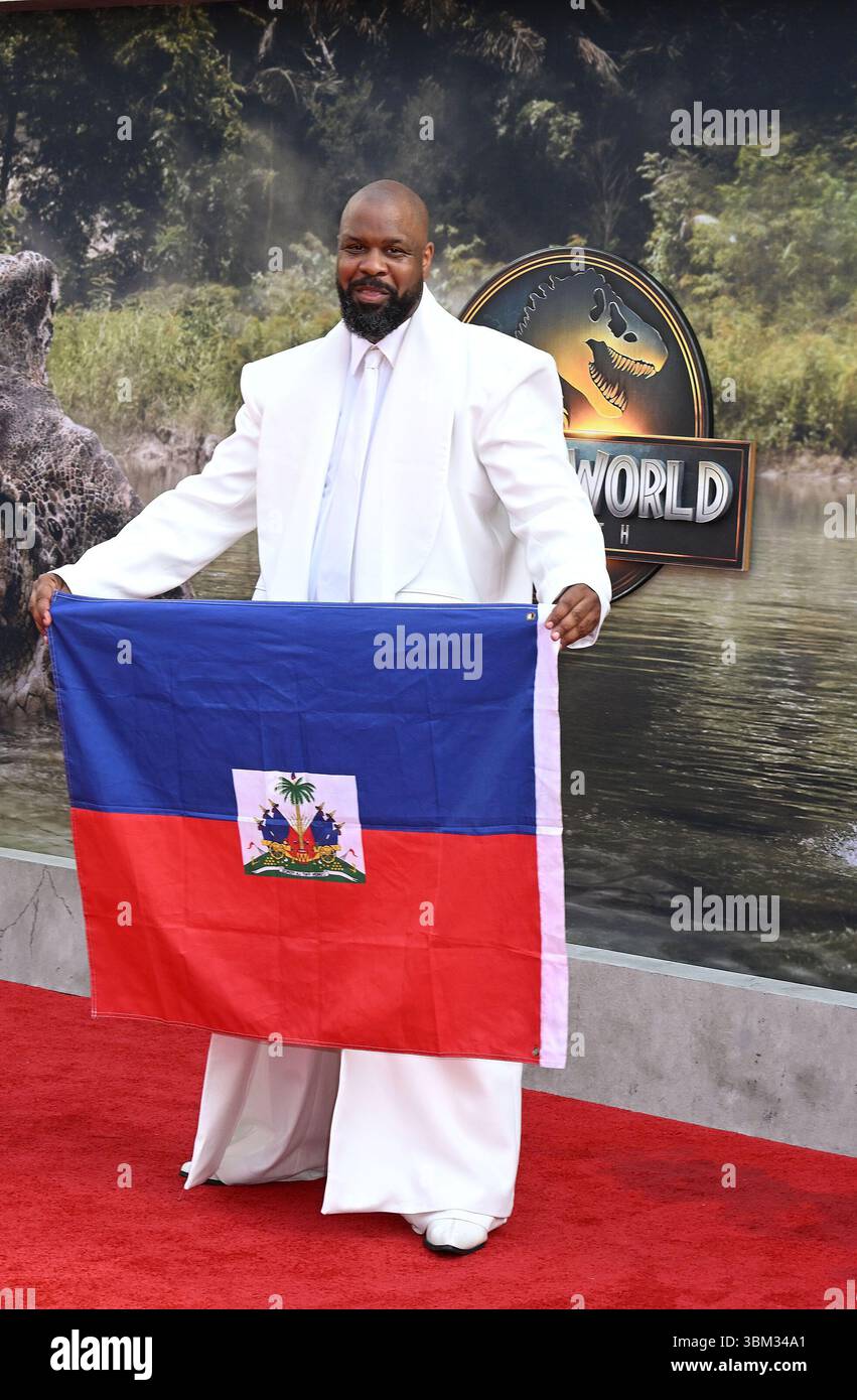 Bechir Sylvain attends the "Jurassic World Rebirth" Premiere on June 23 ...