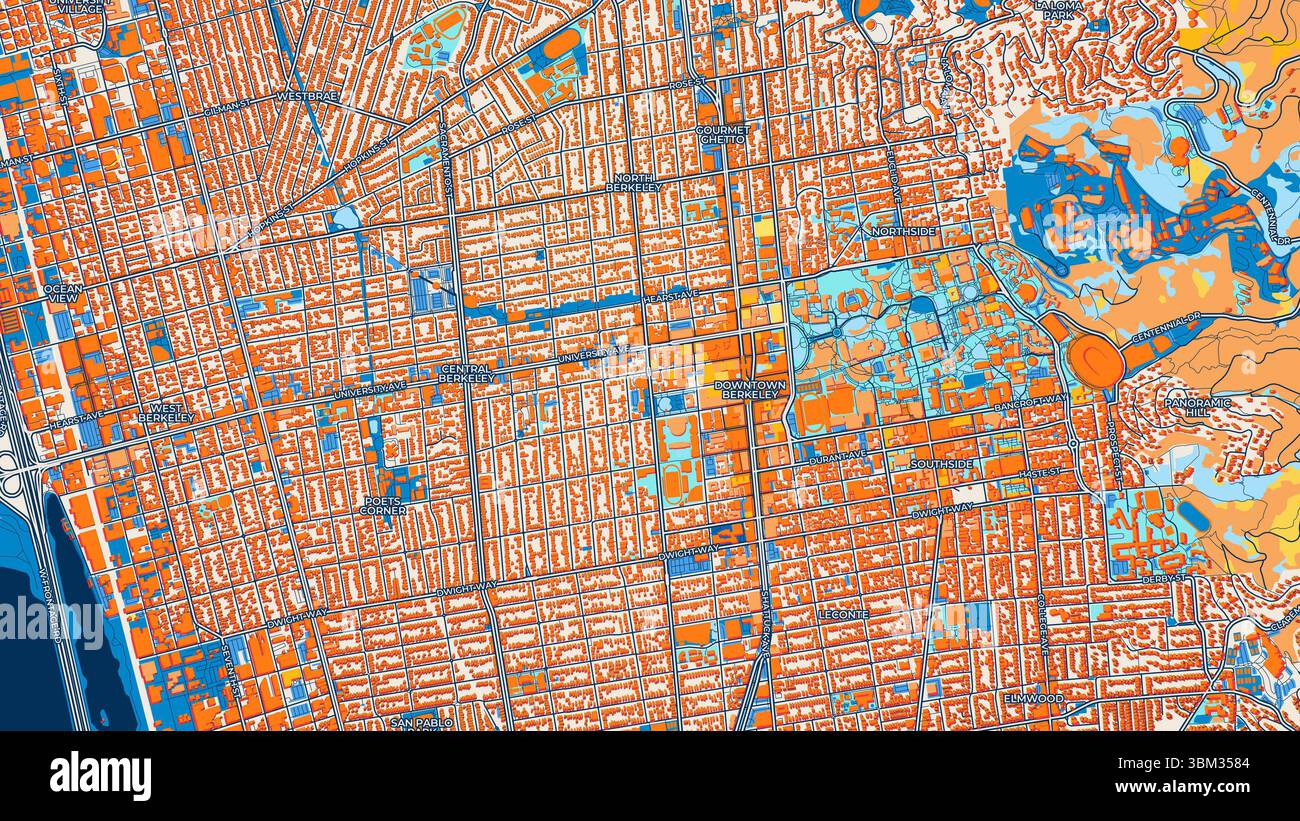 Berkeley neighborhoods hi-res stock photography and images - Alamy