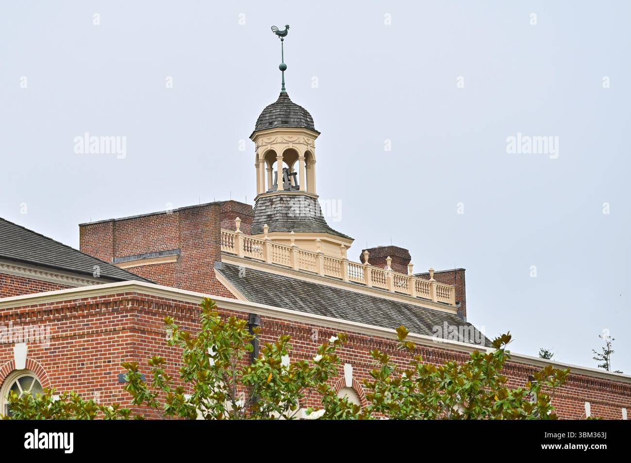 The top of the Old State House on Tuesday, June 17, 2025, in Dover, Del. (AP Photo/Aimee Dilger ...