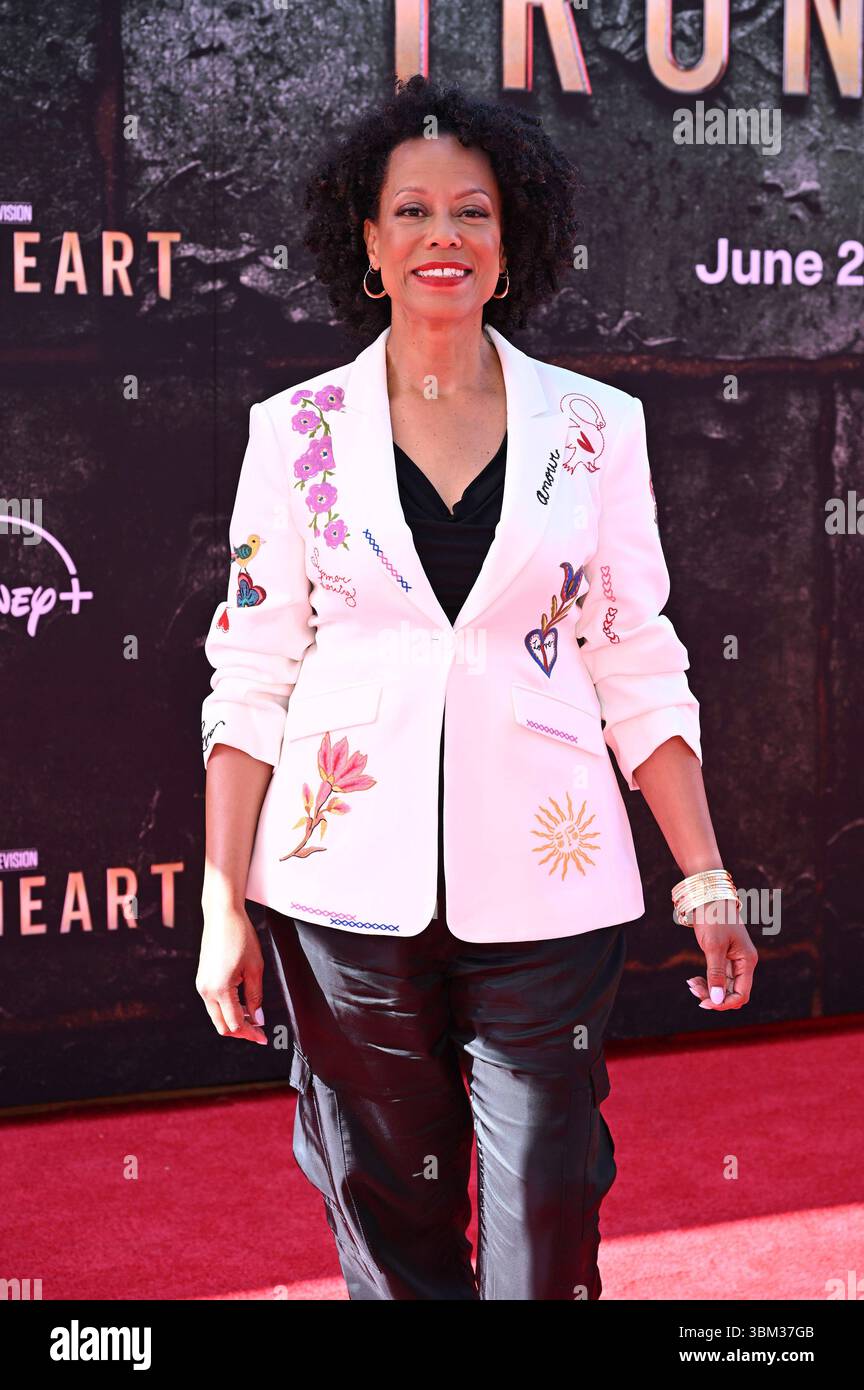 Angela Barnes beim Launch der Marvel Television Serie Iron Heart im El ...