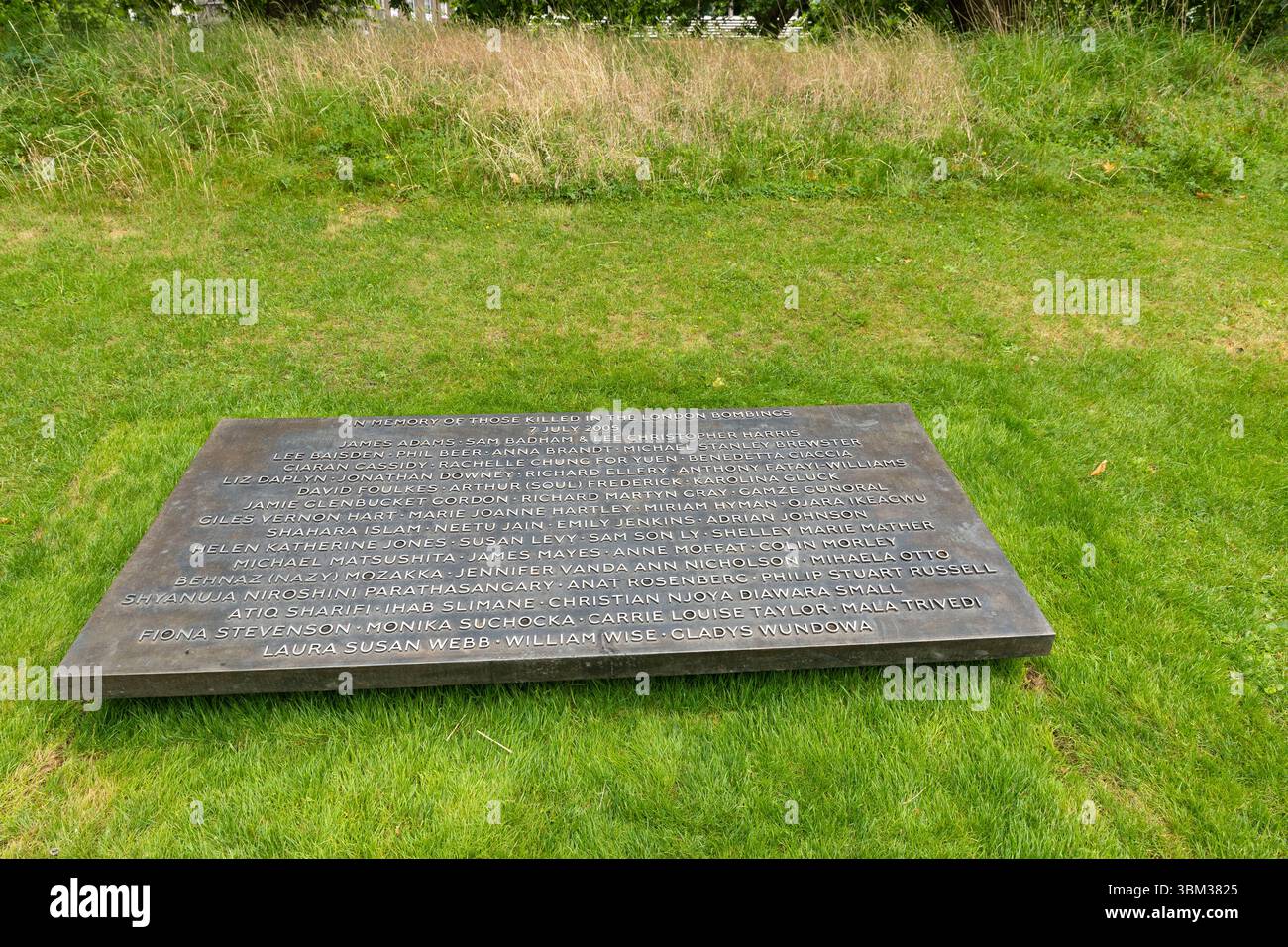 The 7 July Memorial, a permanent memorial to honour the victims of the ...