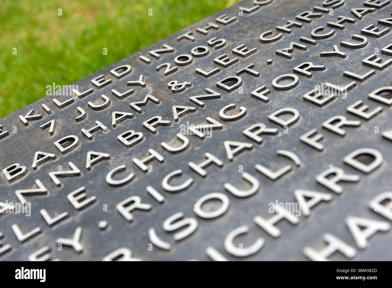The 7 July Memorial, a permanent memorial to honour the victims of the ...