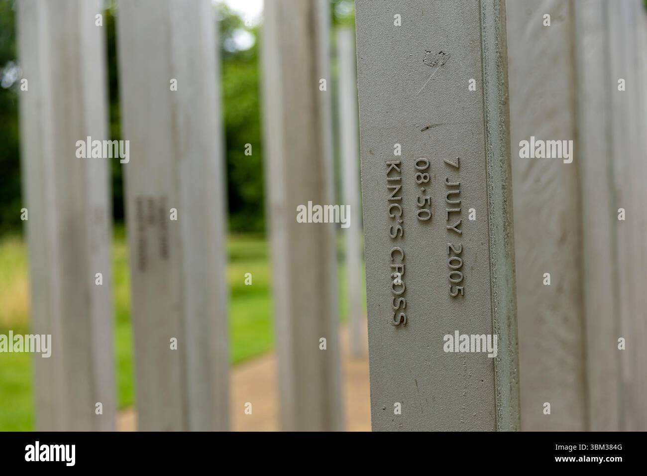 The 7 July Memorial, a permanent memorial to honour the victims of the ...