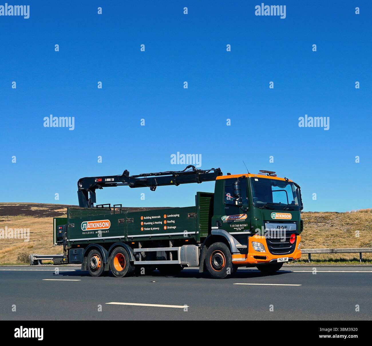 J.T.Atkinson & Sons Limited HGV with HIAB X-HIDUO 138 Loader Crane ...