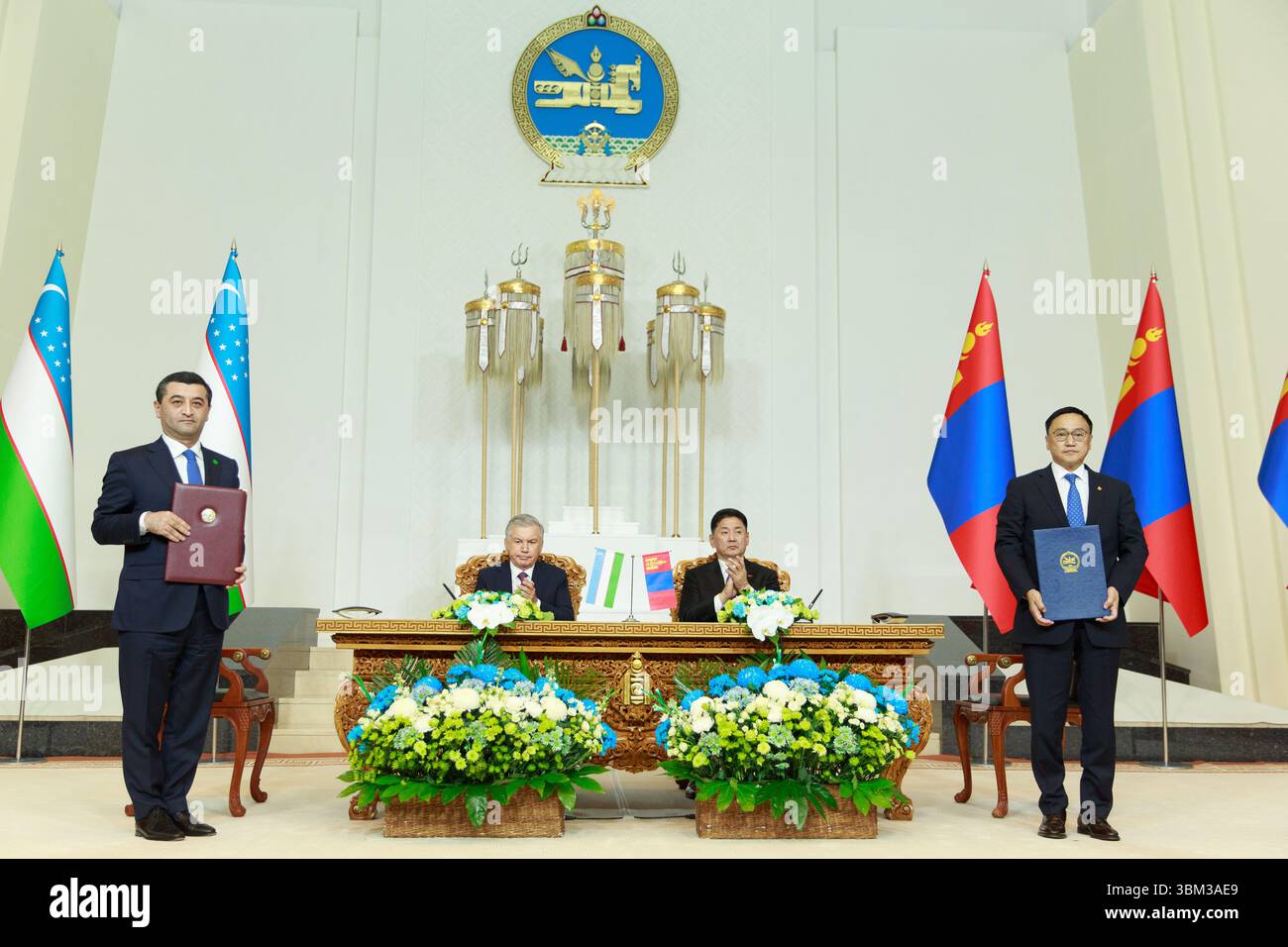 Ulaanbaatar, Mongolia. 24th June, 2025. President of Mongolia ...