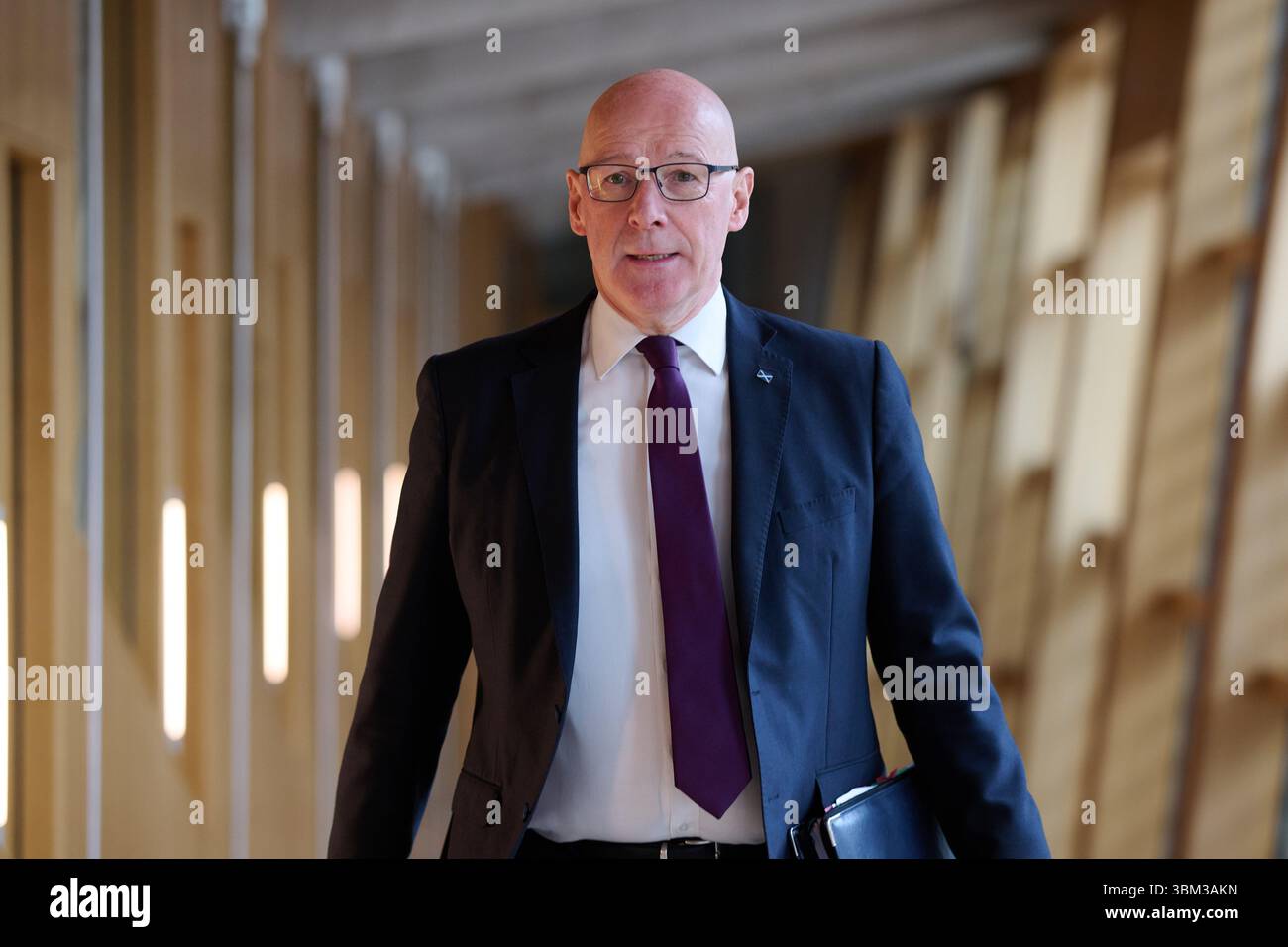 Edinburgh scotland, uk 24 june 2025. first minister john swinney msp at ...