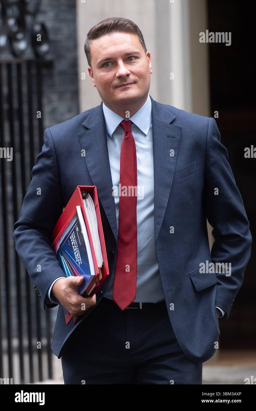 London, UK. 24 Jun 2025. Pictured: Wes Streeting - Secretary of State ...