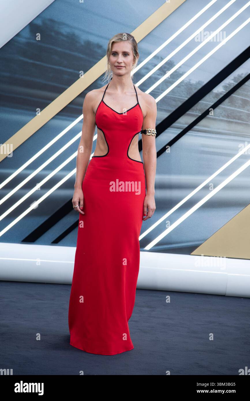 London, UK. 23rd June, 2025. Callie Cooke attends the "F1 The Movie ...