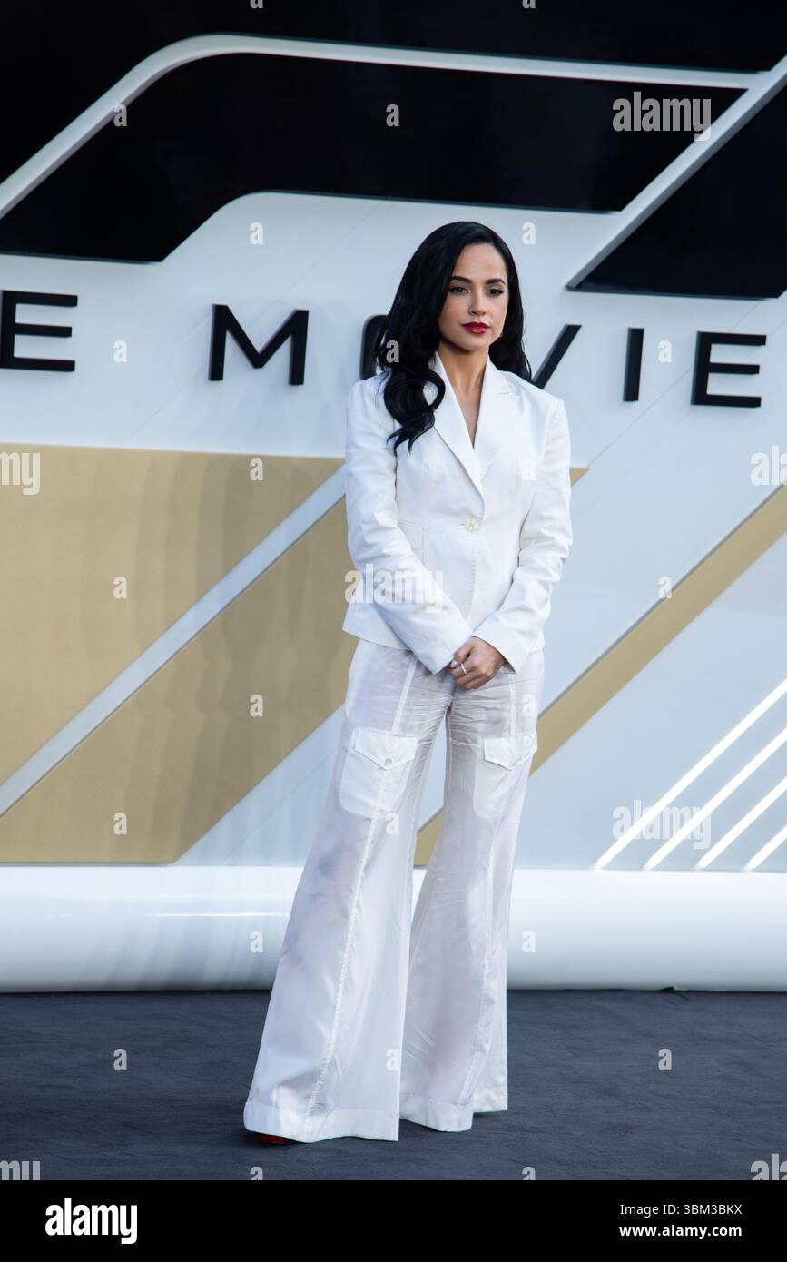 London, UK. 23rd June, 2025. Becky G attends the "F1 The Movie ...