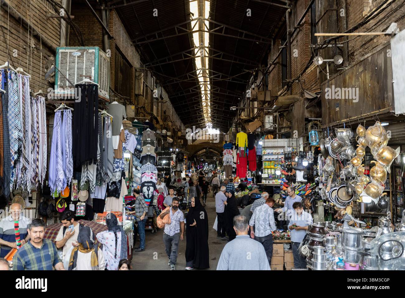 Tehran residents resume daily life on the first day of the recently ...
