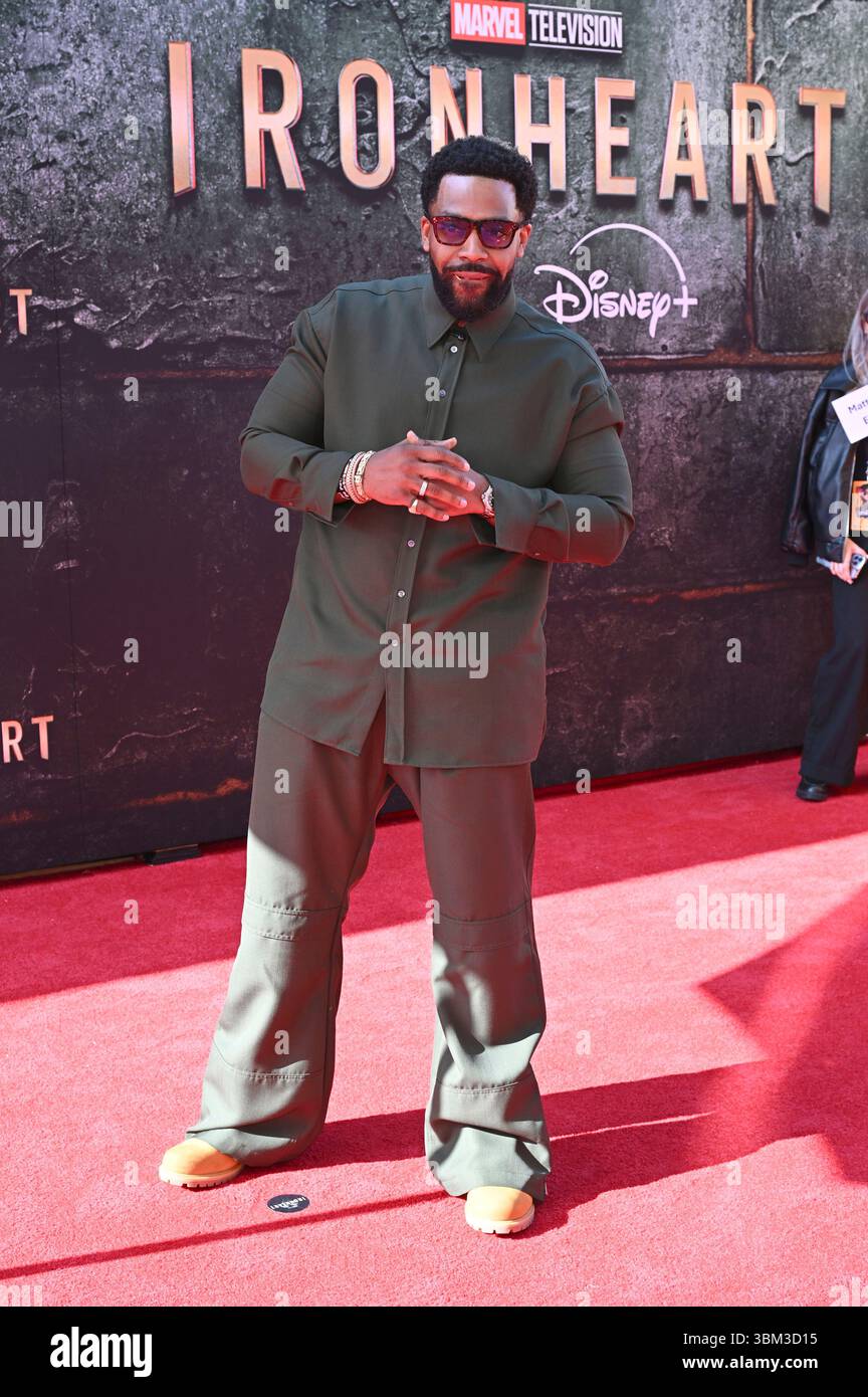LaRoyce Hawkins beim Launch der Marvel Television Serie 'Iron Heart' im ...
