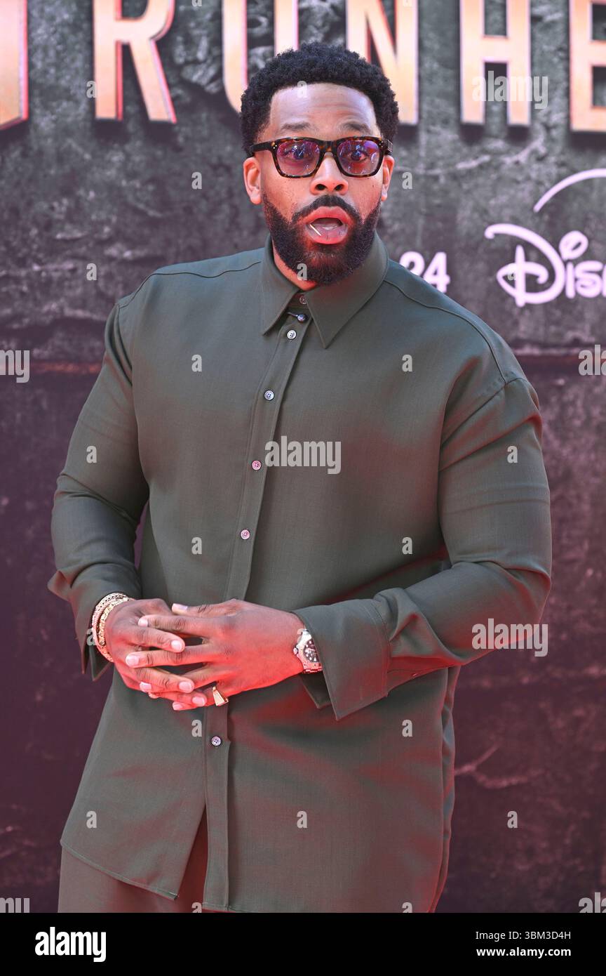 LaRoyce Hawkins beim Launch der Marvel Television Serie 'Iron Heart' im ...