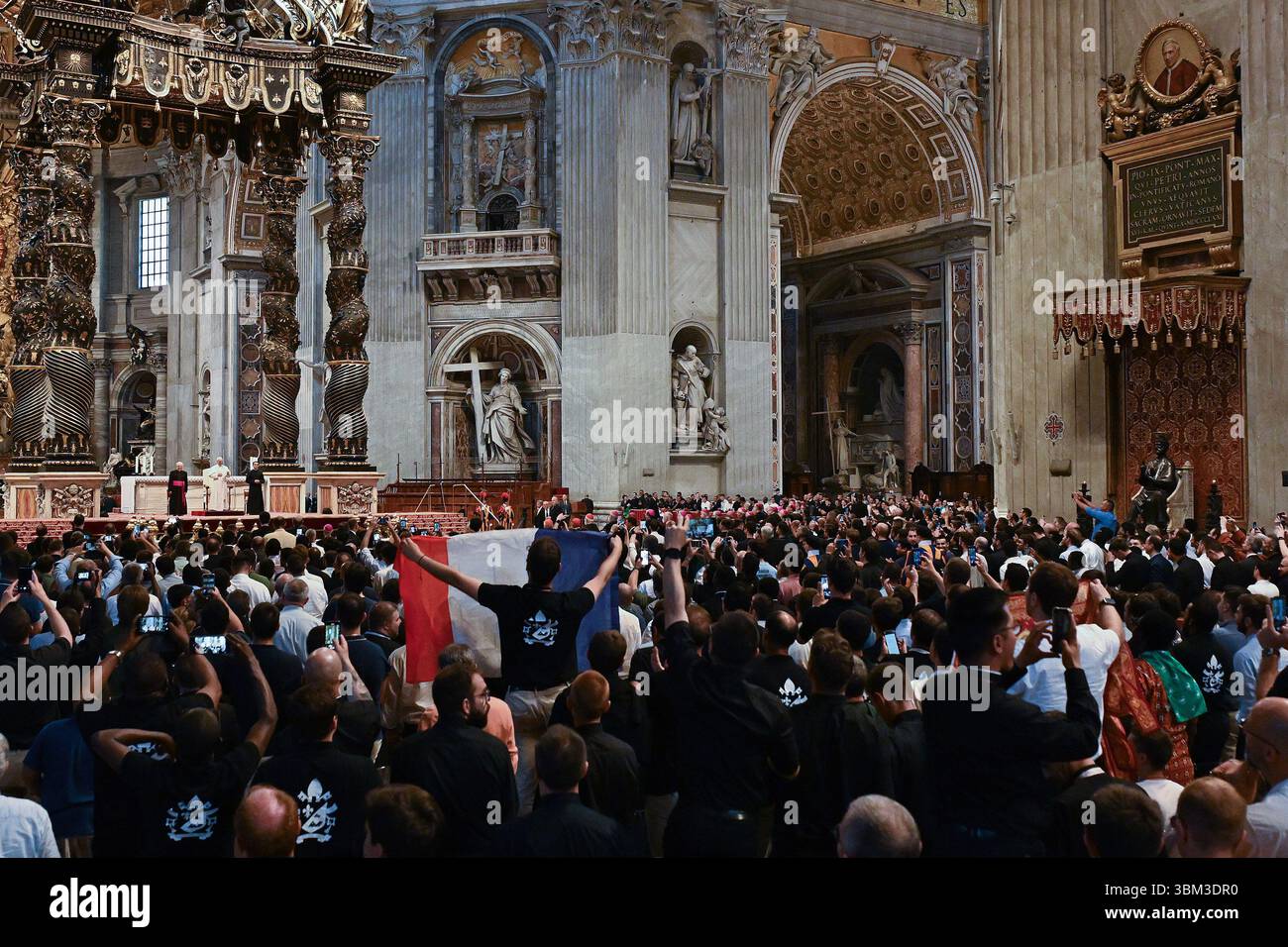 **NO LIBRI** Italy, Rome, 2025/6/24 Pope Leo XIV presides over the ...