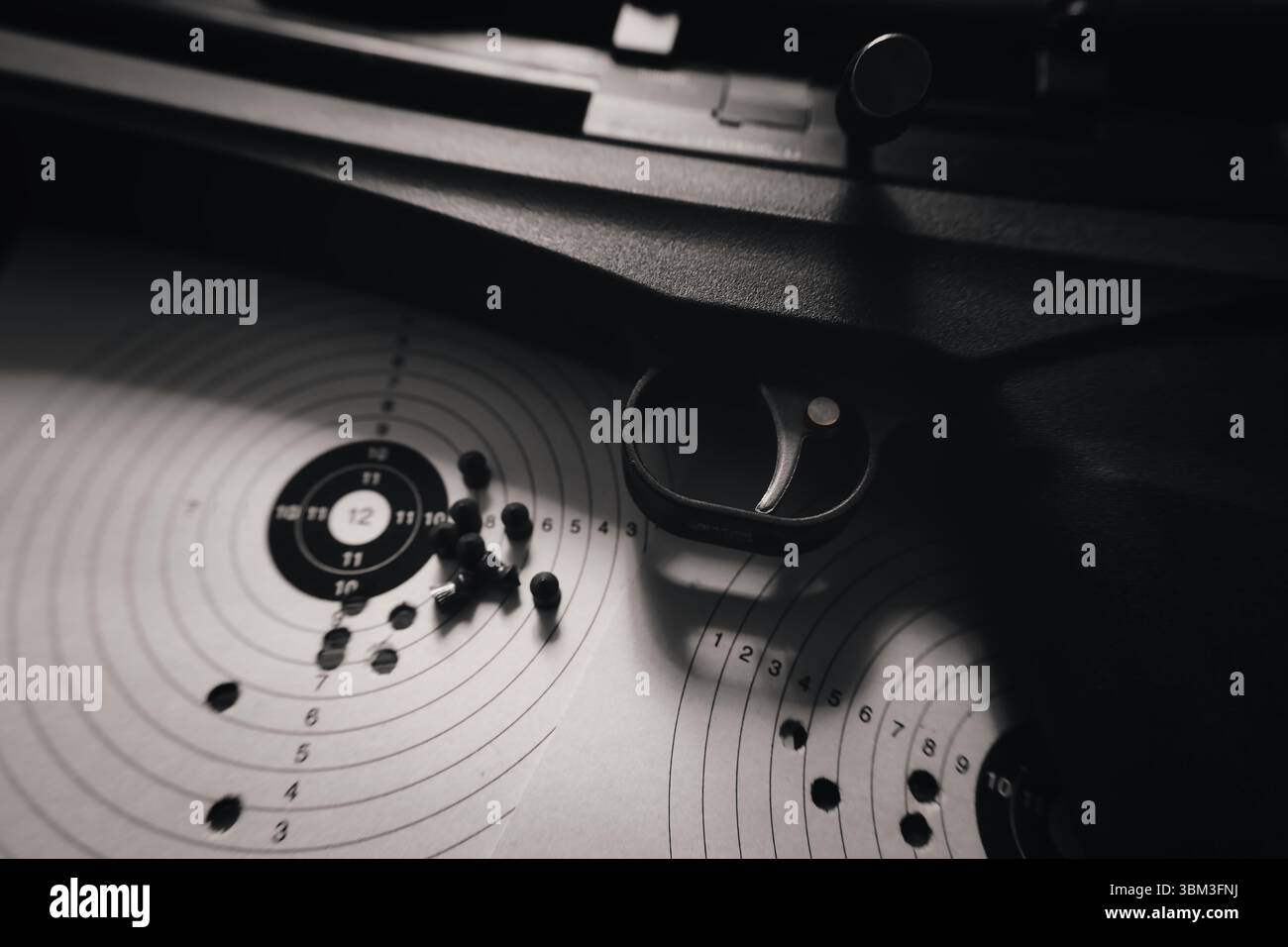 Gun pistol side view hi-res stock photography and images - Alamy