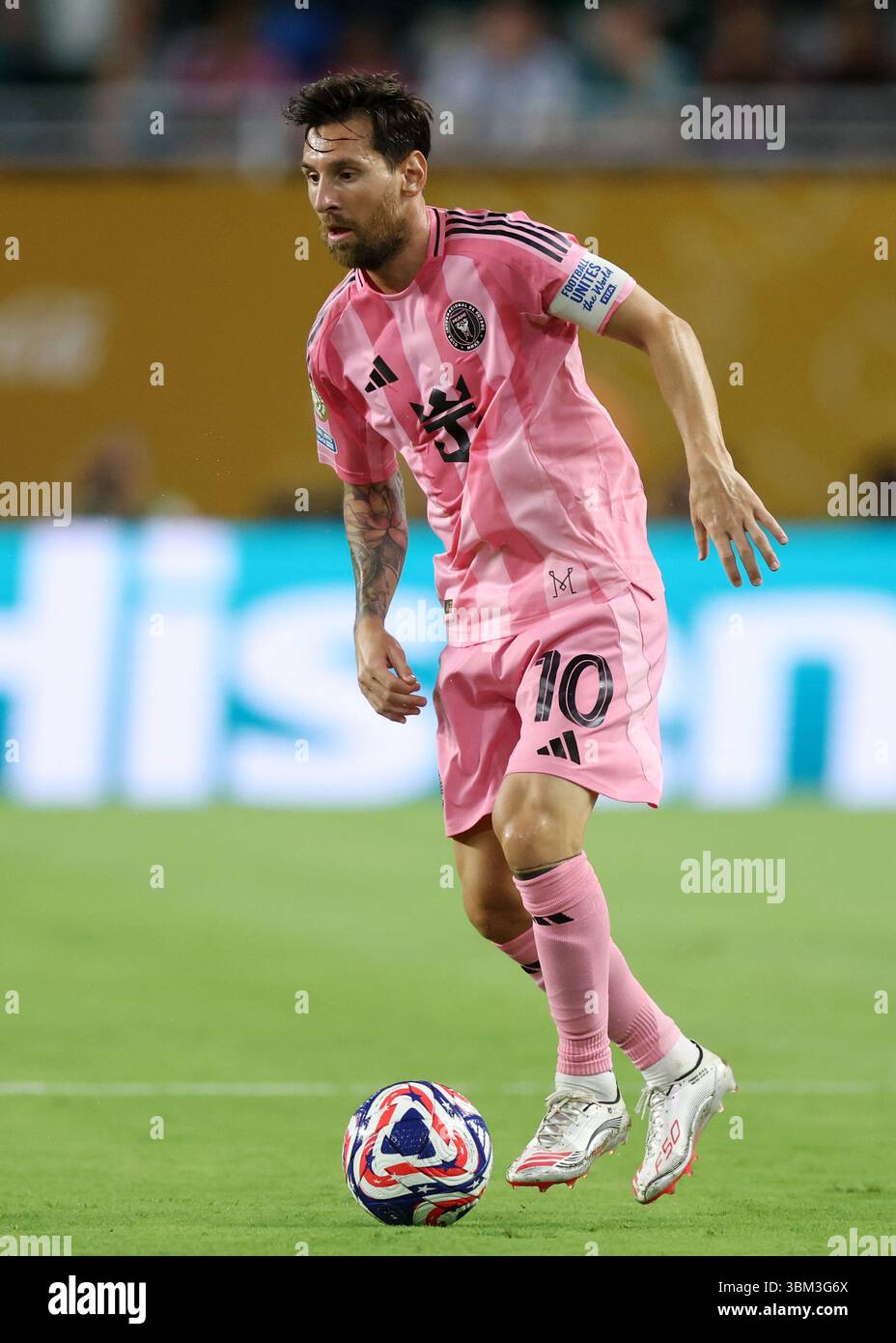 Miami Gardens, USA. 23rd June, 2025. Lionel Messi of Inter Miami CF ...