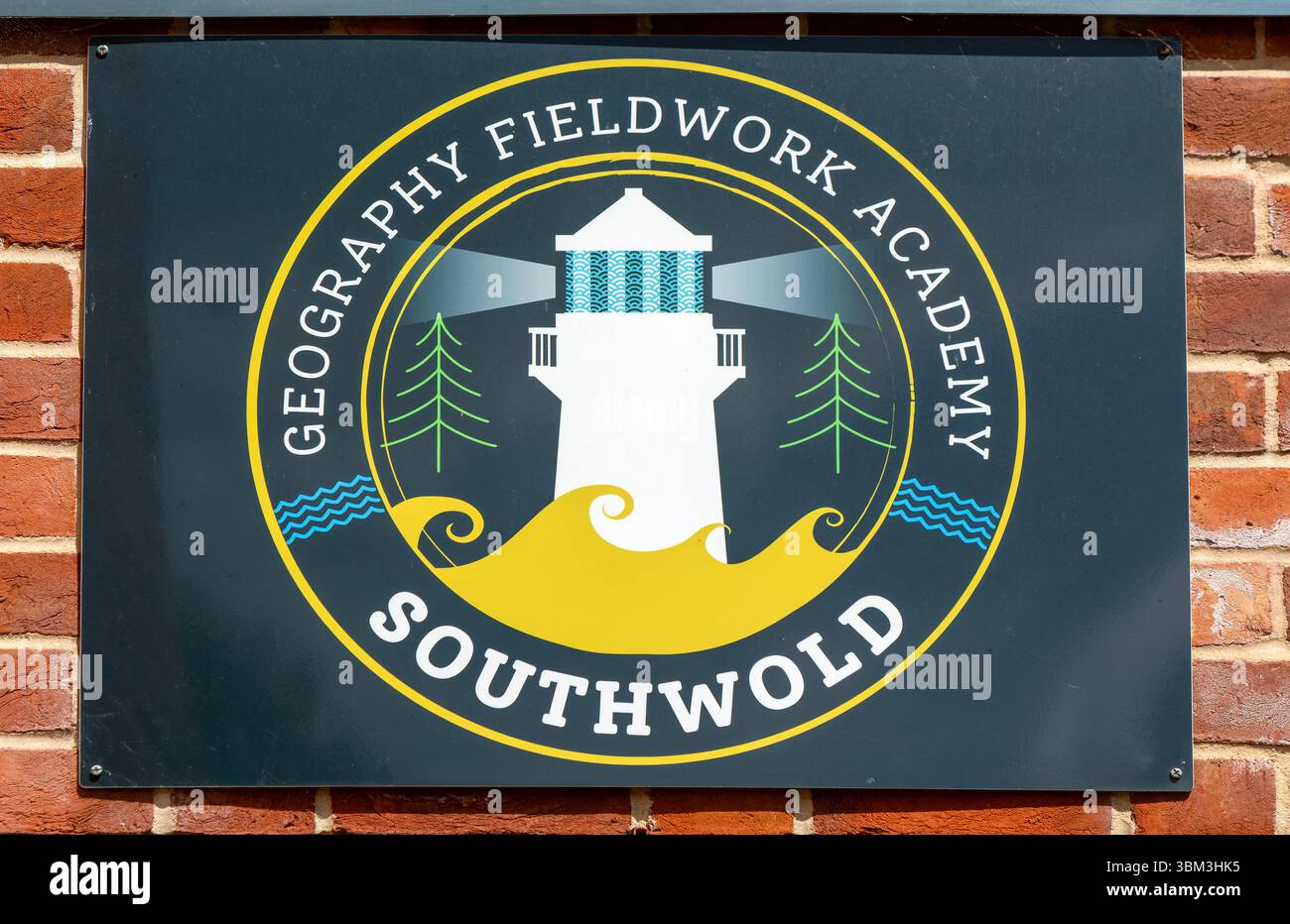 Geography Fieldwork Academy logo sign, Old Hospital community space ...