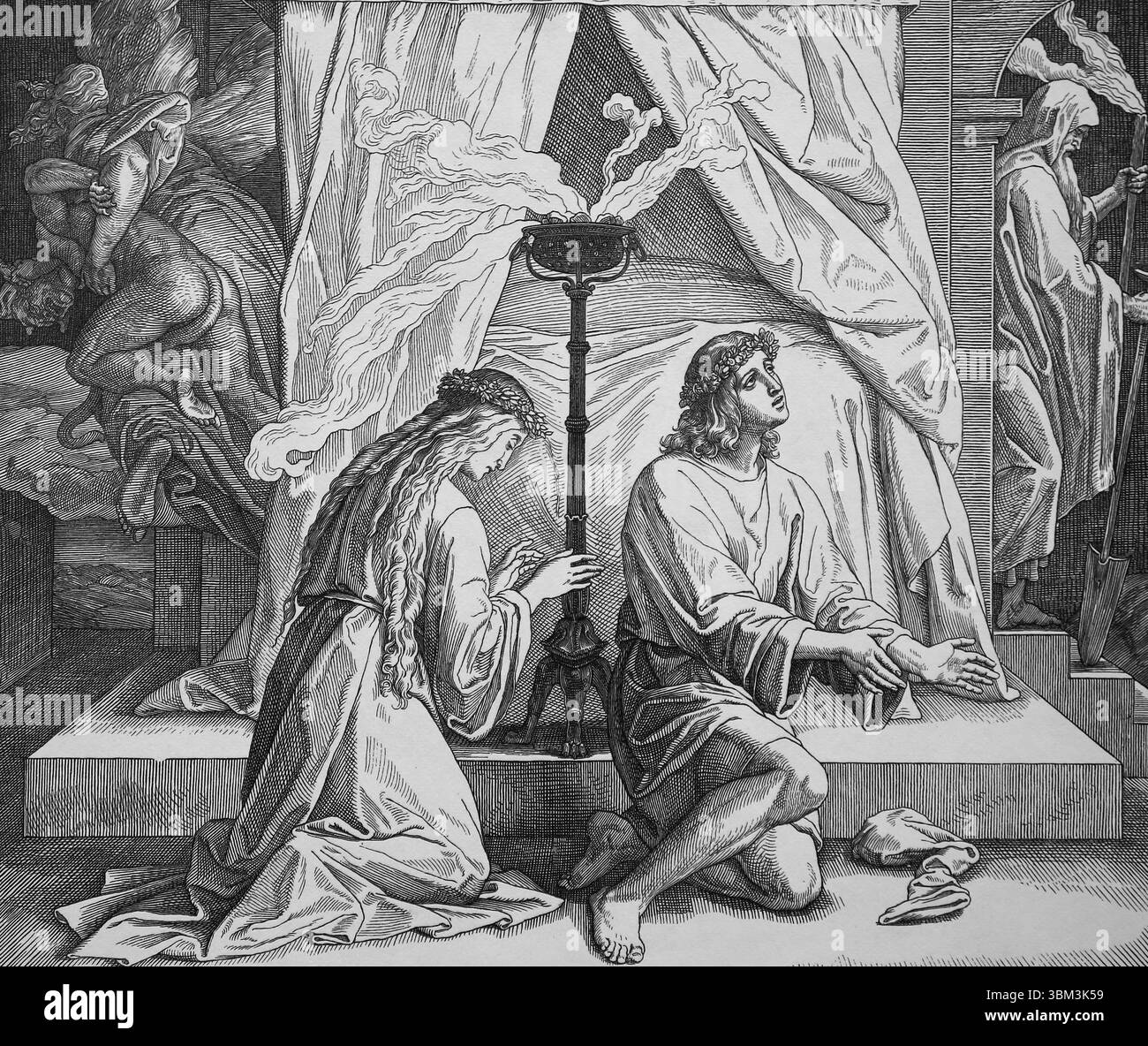 Old Testament. The prayer of Tobias and Sara. Book of Tobias ...