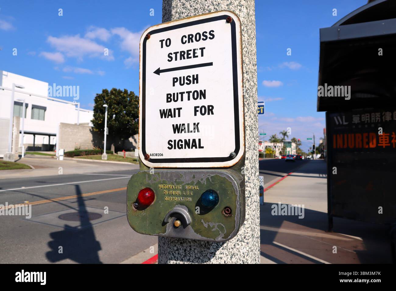 Pedestrian Push Button for Walk Signal – Automatic Signal Division LFE ...