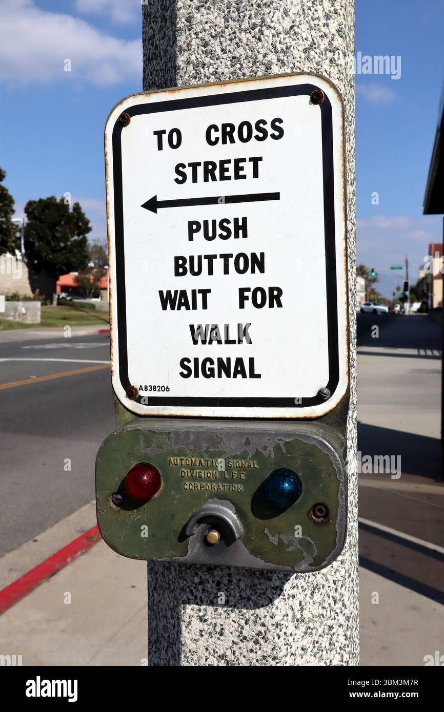Pedestrian Push Button for Walk Signal – Automatic Signal Division LFE ...