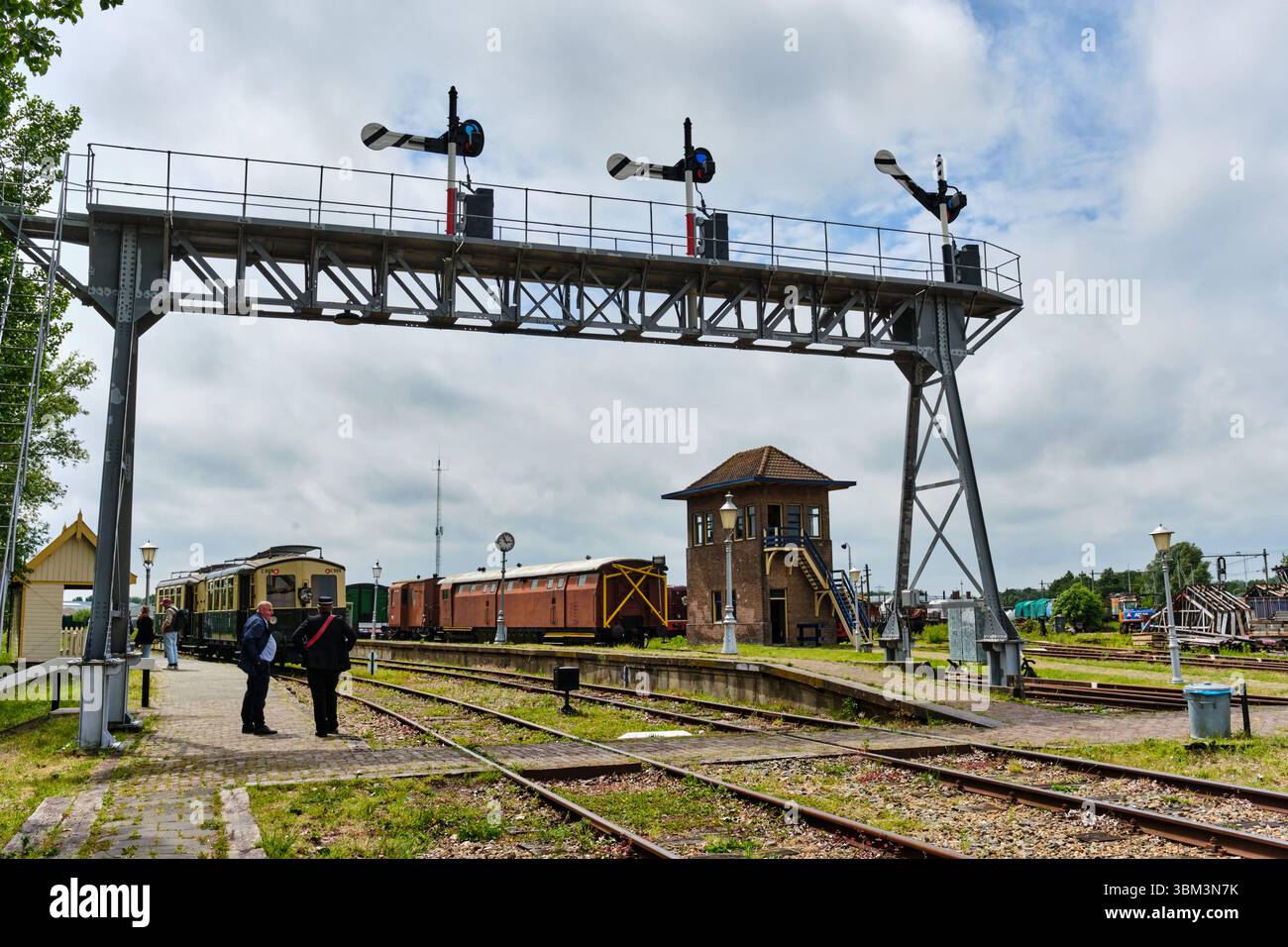 Railroad switch tower operators hi-res stock photography and images - Alamy