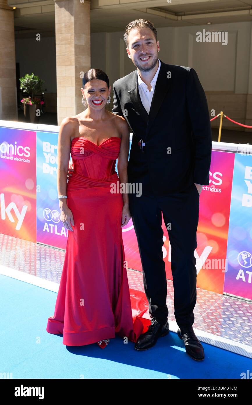 London, UK. June 24th, 2025. Roxanne Hoyle and Mark Hoyle, aka LadBaby ...