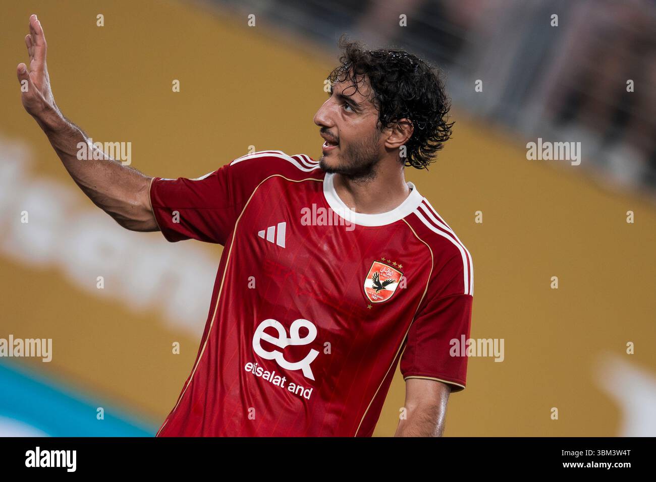 Mohamed Hany of Al Ahly FC gestures during the FIFA Club World Cup ...