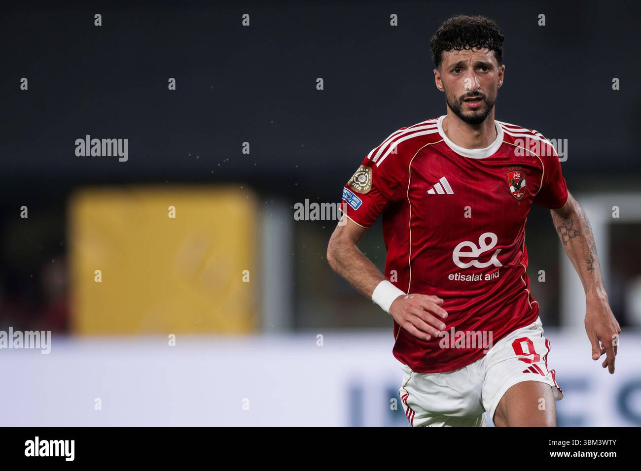 Wessam Abou Ali of Al Ahly FC runs during the FIFA Club World Cup football match between FC ...