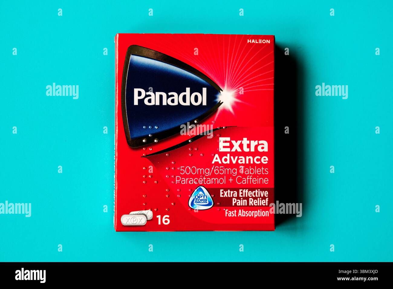 London UK, June 24 2025, Packet Of Panadol Extra Pain Relief Tablets ...